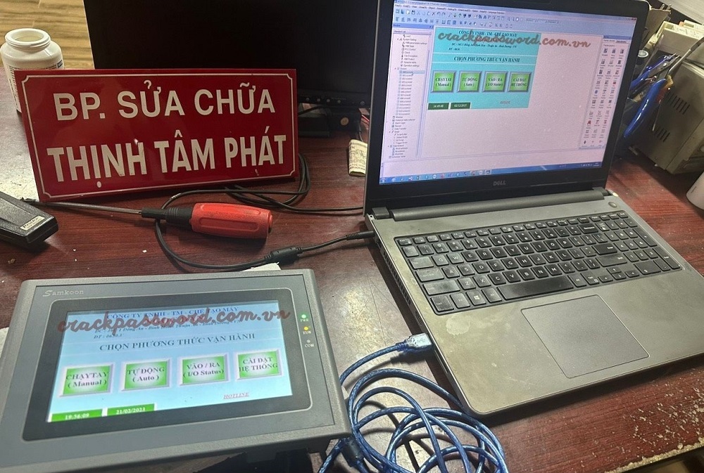 Unlock HMI Samkoon SK-070FE - Thịnh Tâm Phát