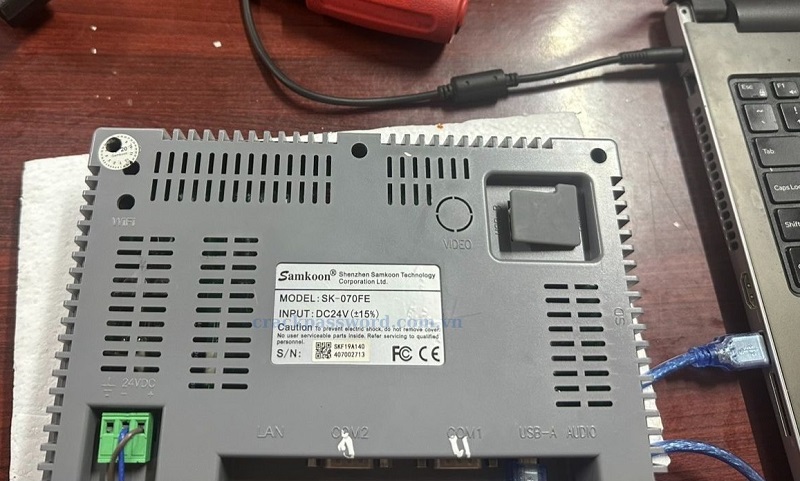 Unlock HMI Samkoon SK-070FE - Thịnh Tâm Phát