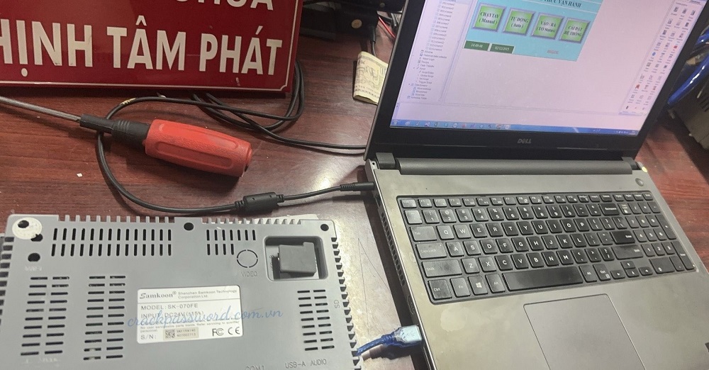 Unlock HMI Samkoon SK-070FE - Thịnh Tâm Phát